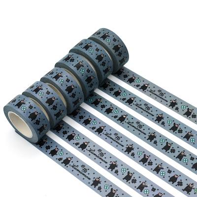 Cina Serie di cassette giapponesi di larghezza 20mm Washi per il pianificatore del taccuino in vendita