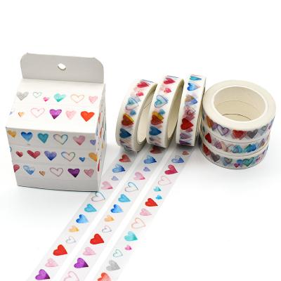 Cina Serie di cassette giapponesi di larghezza 20mm Washi per il pianificatore del taccuino in vendita