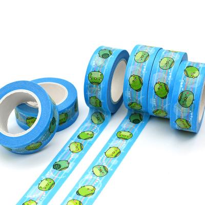 Cina Singolo Washi nastro adesivo acrilico parteggiato di larghezza 10mm senza residuo in vendita