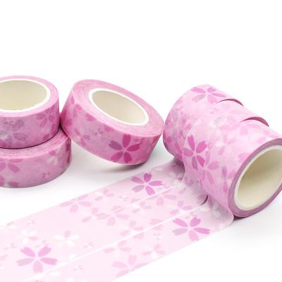 Cina Singolo Washi nastro adesivo acrilico parteggiato di larghezza 10mm senza residuo in vendita