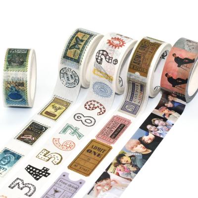 Cina Larghezza decorativa impermeabile 3mm del nastro di Washi per abbellimento dell'album per ritagli in vendita