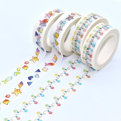 Cina Nastro impermeabile adesivo acrilico Tearable di Kawaii Washi in vendita