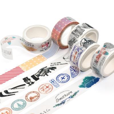 Cina Singolo Autumn Style Japanese Washi Tapes adesivo parteggiato in vendita