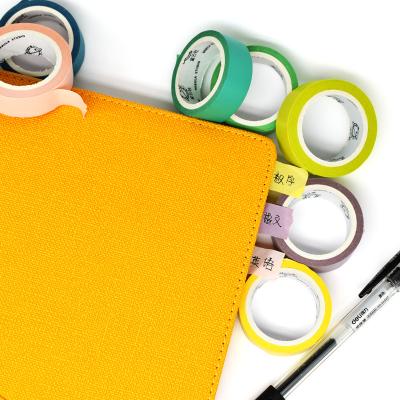 中国 Washi Tearable付着力の細いテープを衰退する色無し 販売のため