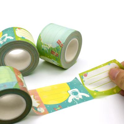 Cina Nastro adesivo resistente UV di Washi dell'arcobaleno per l'imballaggio del contenitore di regalo in vendita