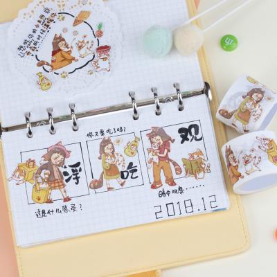 中国 中国の卸し売り美しいKawaii注文のWashiテープKawaiiの印字機 販売のため