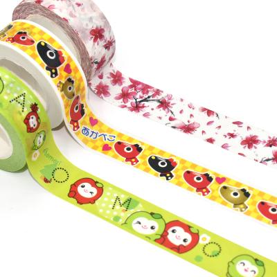 Cina La Cina scrivibila variopinta progettare la scatola per il cliente di nastro di carta impermeabile di Washi messa all'ingrosso in vendita