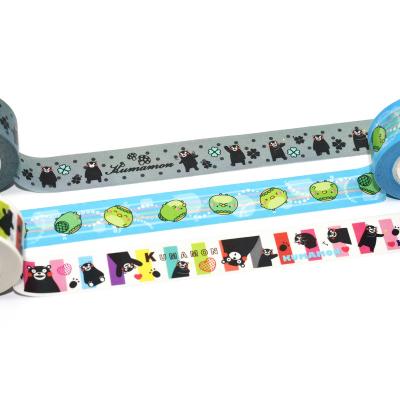 Cina Daisy Printed Custom Washi Tape moderna con Logo Masking Paper Tape su ordinazione in vendita