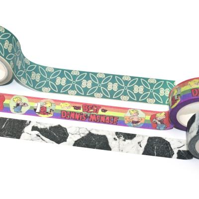 Cina Fornitori su ordinazione decorativi di stampa variopinti all'ingrosso del nastro di Washi del nastro acrilico in vendita