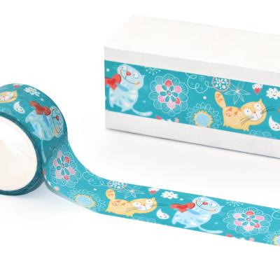 Cina L'abitudine ha stampato il nastro di mascheramento adesivo decorativo di Washi del multi di colore nastro di Washi in vendita