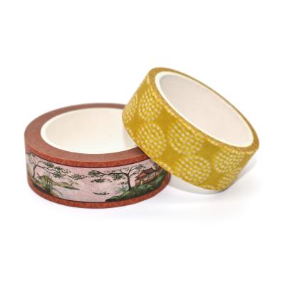 China O costume imprimiu a fita de máscara adesiva decorativa de Washi da multi fita de Washi da cor à venda