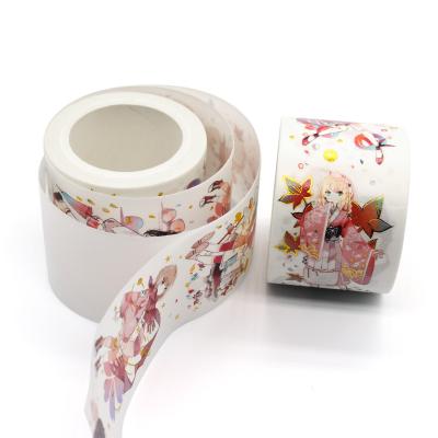 中国 Kawaii様式ホイルは紙テープ注文にロゴの覆うことのWashiテープ習慣を印刷した 販売のため
