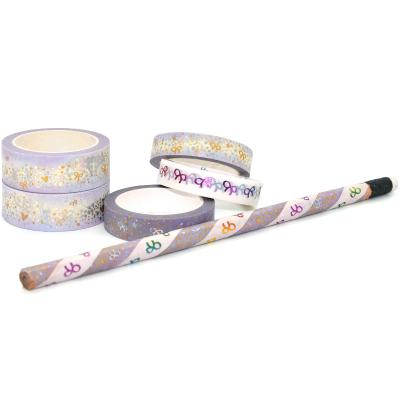 Cina Stagnola su ordinazione che stampa il nastro all'ingrosso di nastro di carta giapponese Personalizado di Washi Washi in vendita