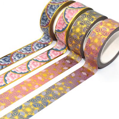 Cina Abitudine olografica della stagnola di oro del nastro di Washi della galassia dell'arcobaleno di Kpop in vendita