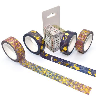 Cina L'oro sventa Washi l'abitudine del nastro che ha stampato la decorazione di serie di cassette di 50 Rolls in vendita