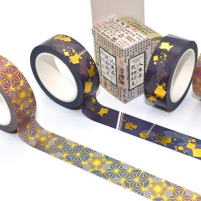 Cina L'oro sventa Washi l'abitudine del nastro che ha stampato la decorazione di serie di cassette di 50 Rolls in vendita