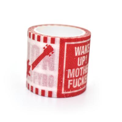 Cina Self Adhesive Washi Paper Tape Custom Printed Waterproof Masking Washi Tape in vendita
