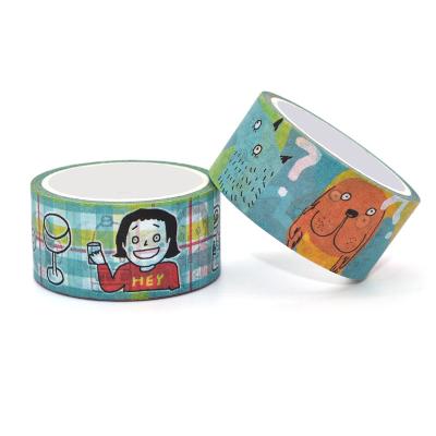 Cina L'abitudine stampata su ordinazione del nastro di Kawaii Washi fa il nastro di Washi della decorazione in vendita