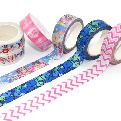 Cina Nastro su ordinazione sveglio di Kawaii Washi che stampa strappo facile che maschera il nastro di Washi in vendita