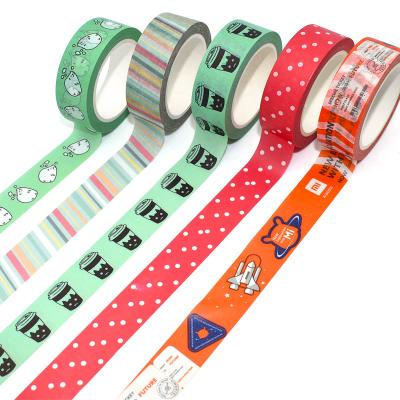 China O costume de máscara da fita de Washi imprimiu todos os testes padrões em sua fita de Washi à venda