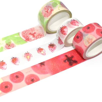Cina L'abitudine di nastro di carta di Kawii ha stampato il nastro di mascheramento decorativo di Washi in vendita