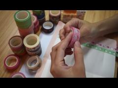 custom printed adhesive ancient home decoration washi tape