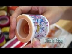 Japanese paper glitter washi tape