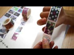 Die Cut Foil Stamp Stickers