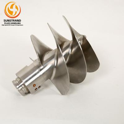 China Inducer High Speed Compressor Spare Parts Customized Hydraulics for sale