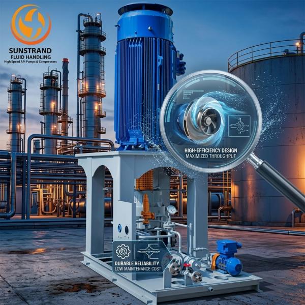 Quality Lmv341 High Speed Vertical Centrifugal Pump API 610 Oh6 Integrally Geared Pump for sale