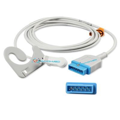 China GE 11Pin SpO2 Adapter Extension Cable Medical Oxygen Probe SpO2 Sensor for sale