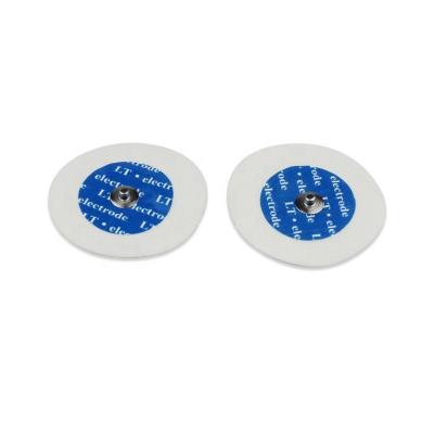 China White Foam Nonwoven ECG Electrode Pads Disposable ECG Electrode For Pediatric And Infant for sale