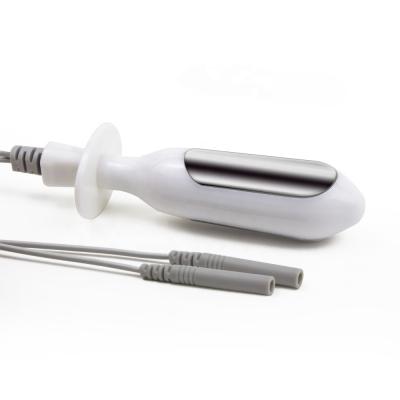 China Incontinence Therapy Silicone Electronic Pelvic Exerciser White 90G Customized for sale