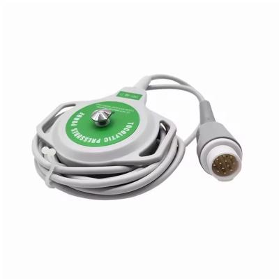 China TPU Cable Fetal Probe GE Corometrics Toco Transducer 2264HAX 12Pins for sale