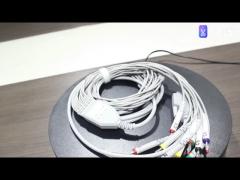 2.8M Ekg Ecg Cable GE Hellige Micro Smart MAC 500/1100 MAC 1200/1200 ST 10 Lead