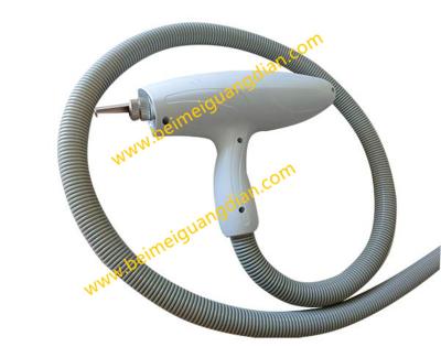 China Beauty instrument handle nd yag Q-switch tattoo removal handpiece title with 3 probes direct light included for sale