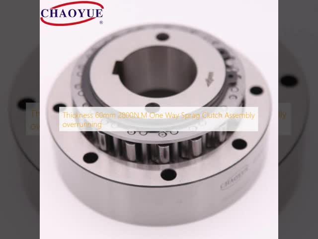 厚さ 60mm 2800N.M 一方向スプラグクラッチ 組装 超流