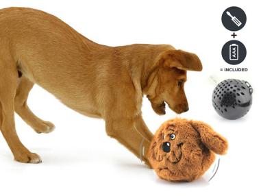 China Magic Battery Operated Dog Toy Random Jumping Bouncing For Puppy Chasing for sale