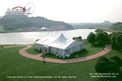 China Luxurious Aluminum Frame Customized Color Wedding Tent for sale