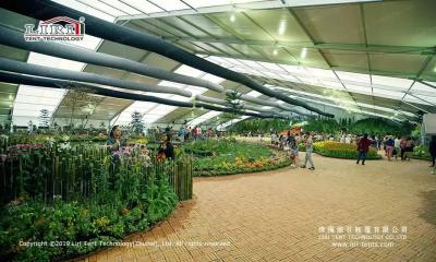 China Luxurious Aluminum Structure Frame Customized Color Flower Show Tent Tent for sale