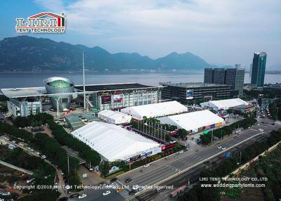 China High Quality Aluminum Exhibition Tent  Waterproof PVC Sidewall Auto Show Event for sale