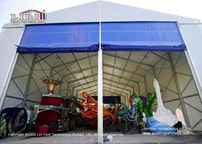 China Water Proof PVC Walls Aluminum Frame Warehouse Tent  Industrial Storage Usage for sale