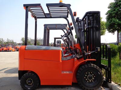 China Caminhão de empilhadeira elétrico de 4 rodas 3,5 toneladas para carga movente nas páletes, empilhadeira da bateria à venda