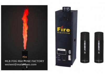 China Pro 100 Watt DMX512 Stage Fire Machine With One Bottle Fire Gas for sale
