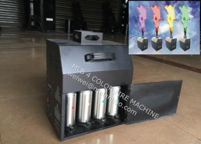 China Four Color Stage Fire Machine , 200W DMX512 stage flame Projector for sale