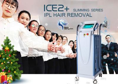 中国 静止した後方/OPT IPLレーザー装置、50/60Hz IPLの永久的な毛の減少 販売のため