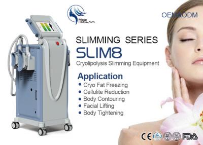 中国 Cryolipolysis機械4ハンドルのセルライトの取り外し機械を細くする反Puffiness 販売のため