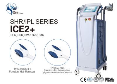 Cina 100V 50 - attrezzatura leggera pulsata intensa di depilazione del laser 60Hz con le doppie maniglie in vendita