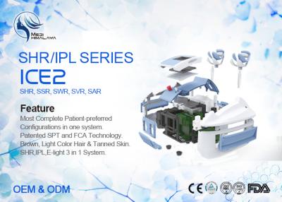 Cina Attrezzatura pulsata intensa del laser di IPL della luce della E-luce di depilazione per il ² del salone 1-25J/Cm in vendita