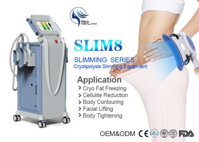 Cina 4 maniglie Silmultaneous che lavora il corpo di Cryolipolysis che dimagrisce la macchina grassa di rimozione in vendita